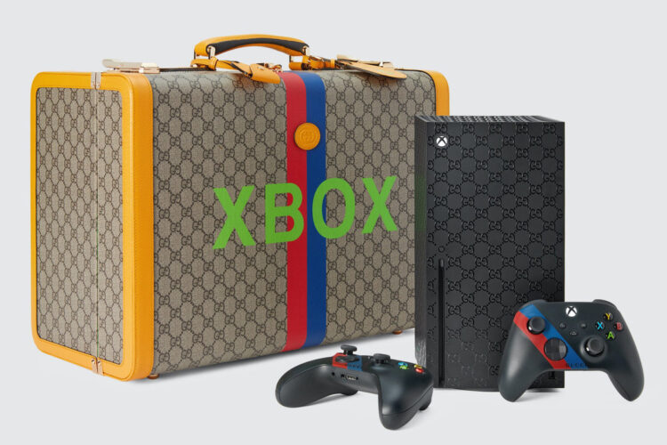 Gucci se une à Microsoft para lançar edição especial do Xbox Series X