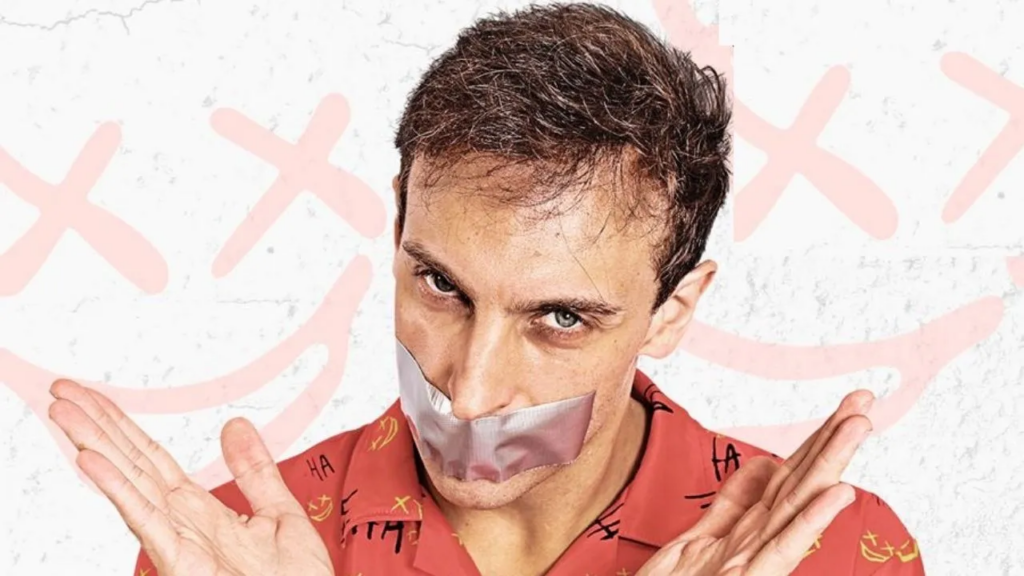 Humorista Léo Lins apresenta seu Stand Up no Cine Teatro Cuiabá