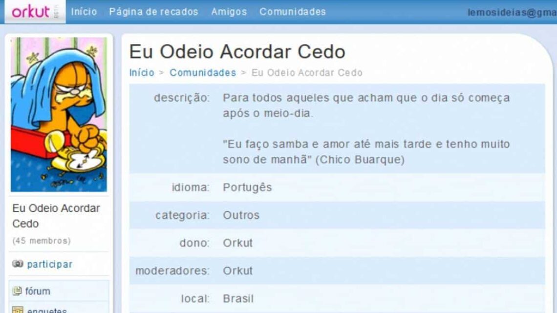 COMUNIDADES DO ORKUT: Algumas das principais que faziam sucesso